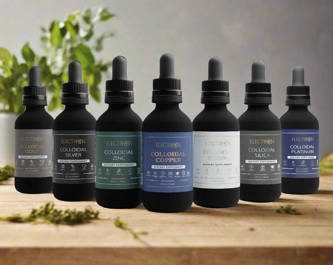 Total Complete Bundle- All Seven Colloidal Supplements – Electron Colloidal