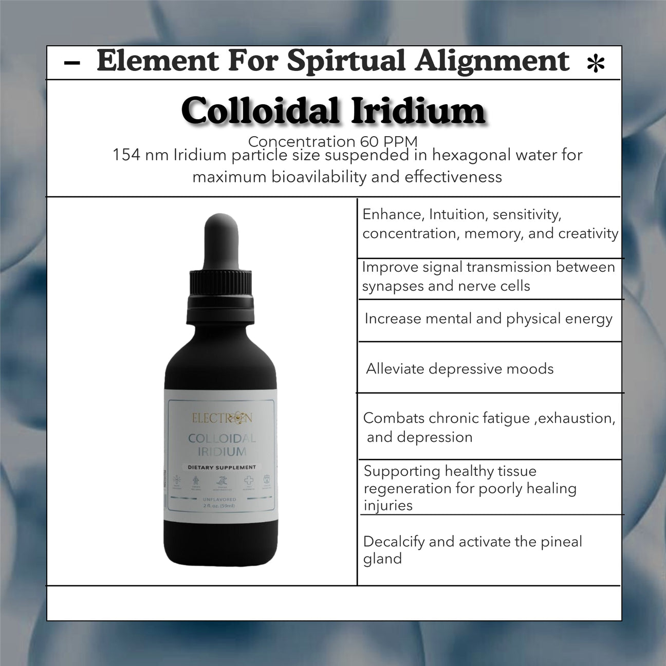 Electron Colloidal | Health & Wellness