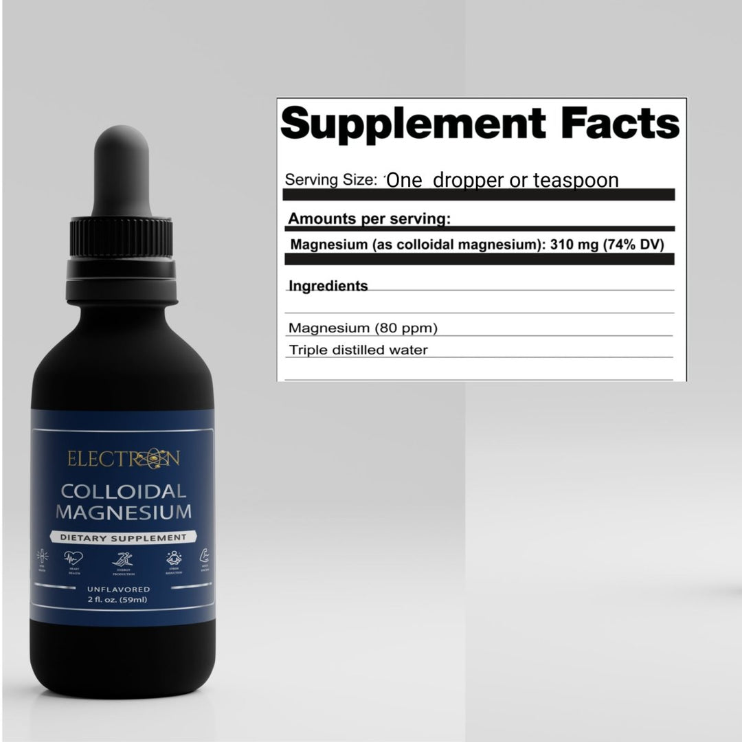 Colloidal Magnesium – Boost Energy, Nerves, Heart & Bones – Electron ...