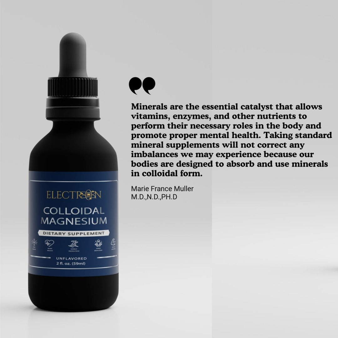Colloidal Magnesium – Boost Energy, Nerves, Heart & Bones – Electron ...