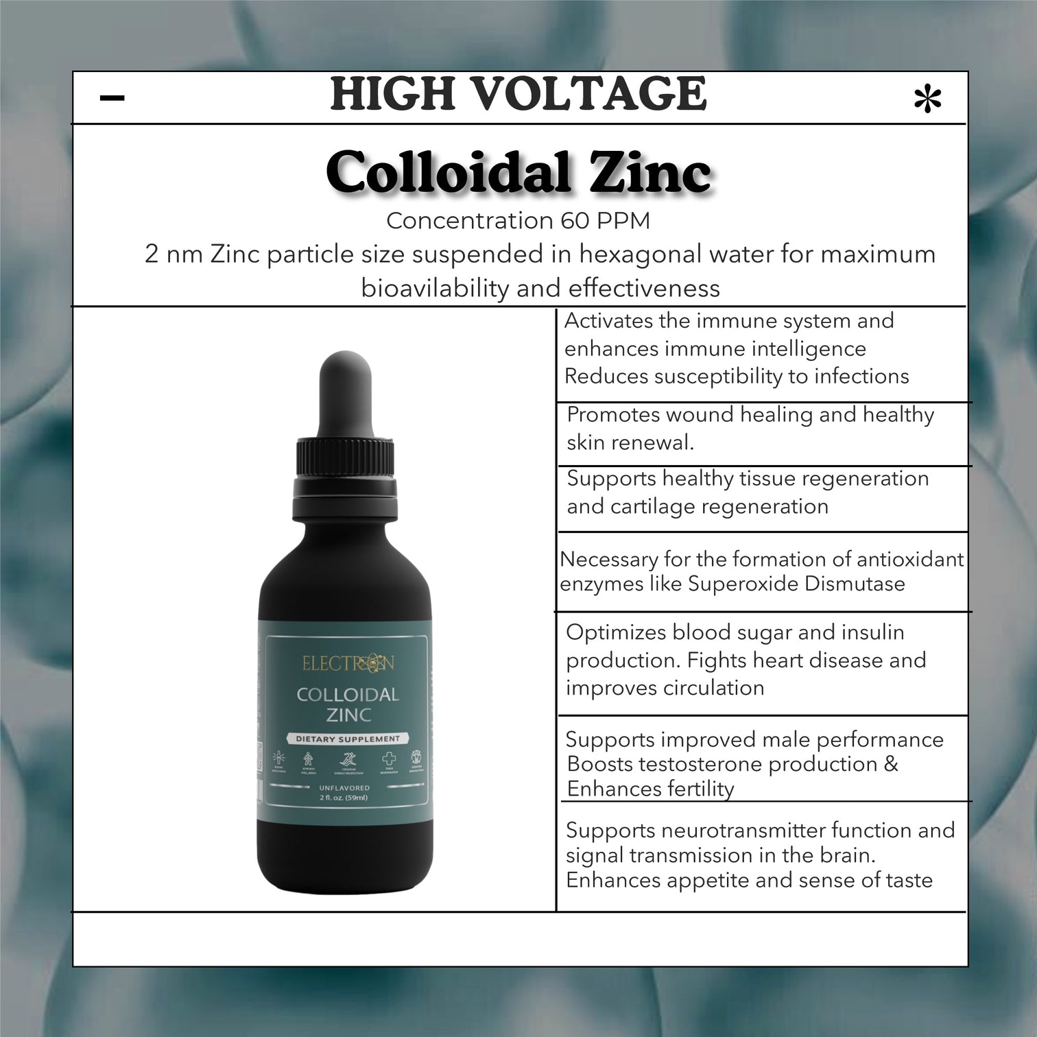 Premium Quality Colloidal Dietary Supplement for Holistic Healing ...