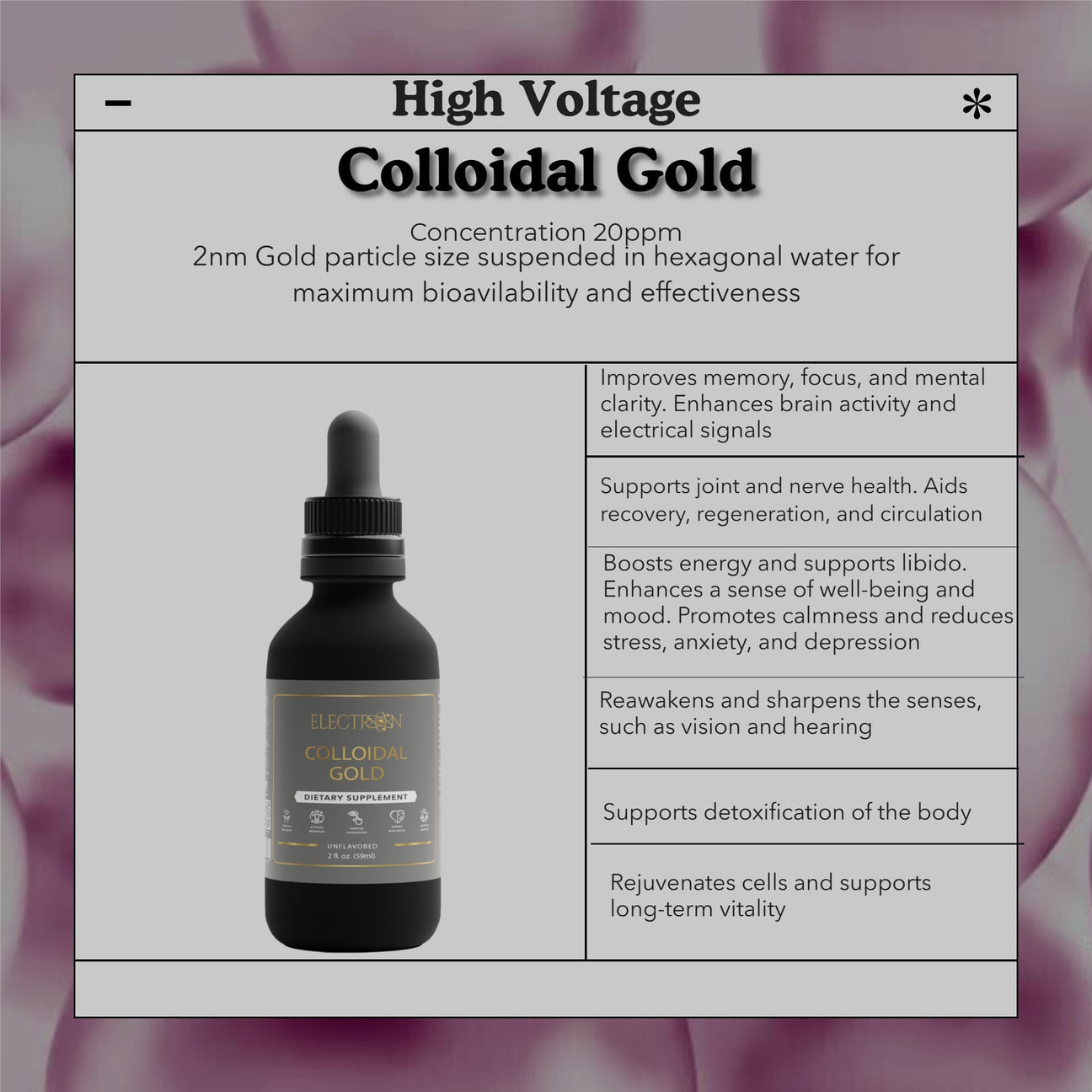 Electron Colloidal | Health & Wellness